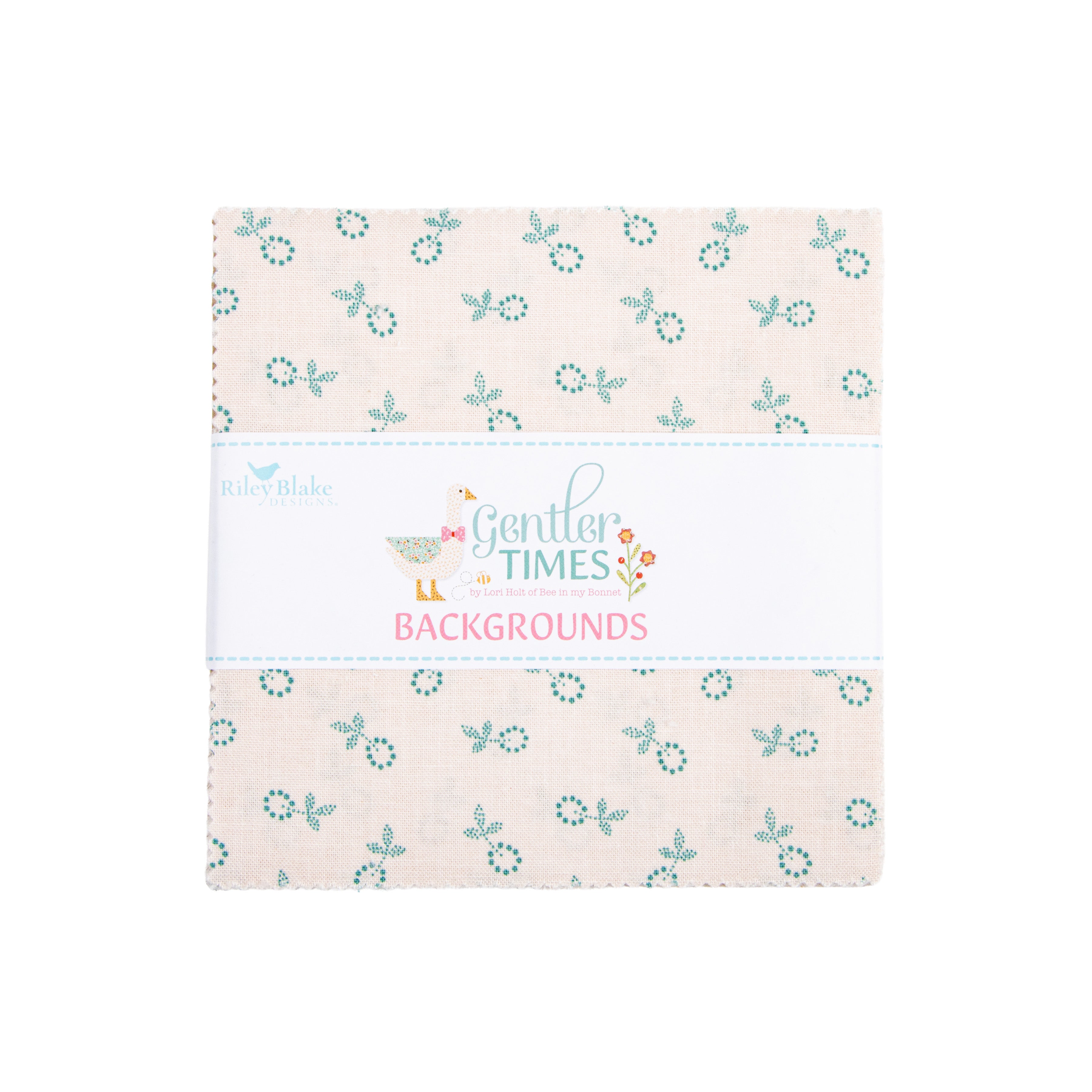 Gentler Times | 5" Charm Pack Backgrounds by Lori Holt for Riley Blake