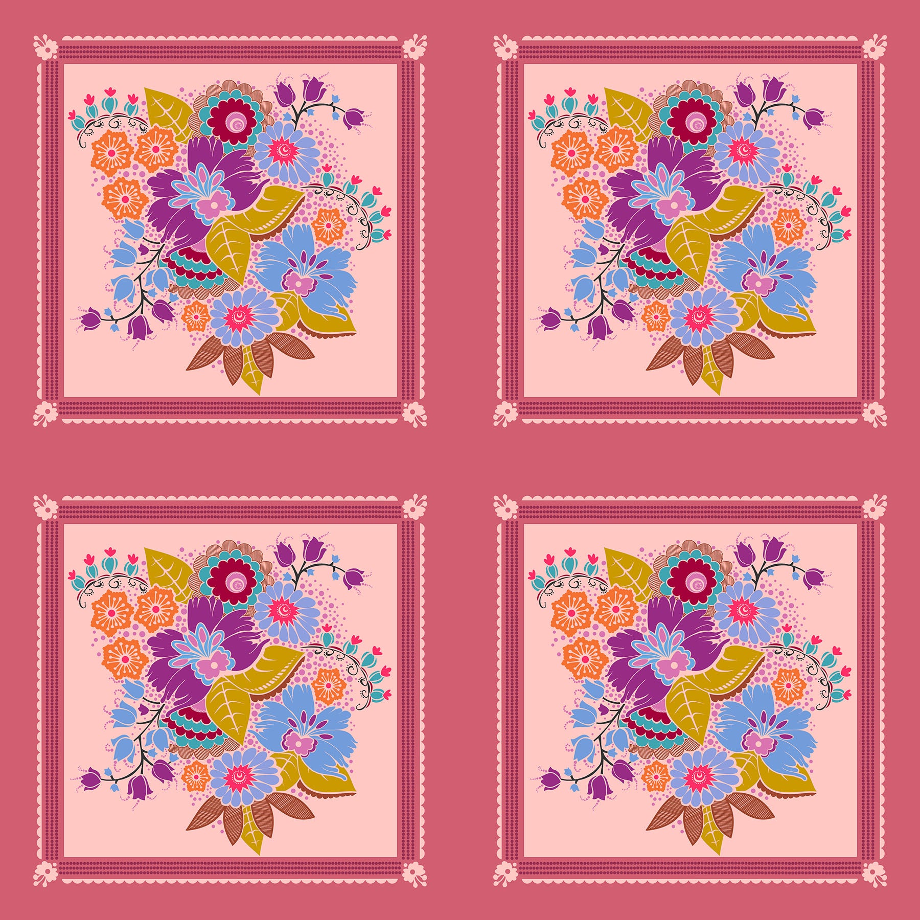 Allegory | Square Dance - Glow by Anna Maria for Anna Maria Textiles
