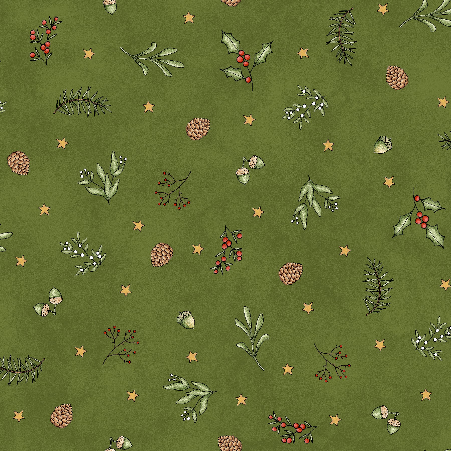 Homemade Holidays | Tiny Greens - Green by Kris Lammers for Maywood St