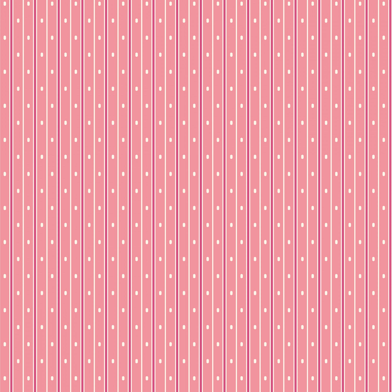 Aunt Grace Garden Variety | Pink Pin Stripe Dot by Judie Rothermel for
